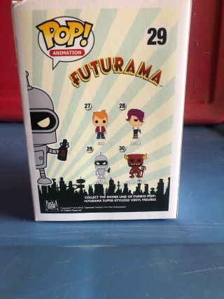FunKo POP Animation 29 Bender Gold Golden Futurama 2015 SDCC Shared ...