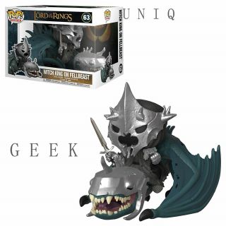 Funko POP Rides: Lord Of The Rings: Witch King With Fellbeast - Vinyl ...