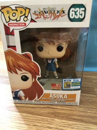 Funko Pop Vinyl Neon Genesis Evangelion Asuka SDCC Exclusive | #3273411