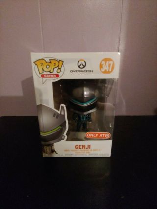 Funko Pop Games Overwatch Carbon Fiber Genji Target Exclusive | #3565441