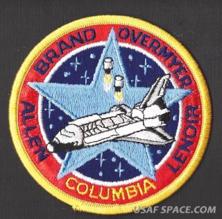 VINTAGE LION BROS STS - 41D Discovery NASA SPACE SHUTTLE Mission PATCH ...