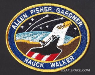 VINTAGE LION BROS STS - 41D Discovery NASA SPACE SHUTTLE Mission PATCH ...