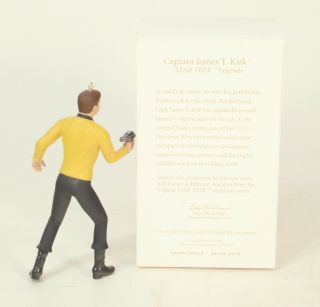 Hallmark Keepsake Ornament Star Trek Legends Captain James T. Kirk ...