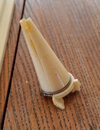 Vintage Raylite Plastic Christmas Church Silent Night Music Box PARTS ...