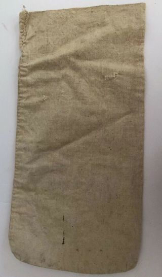Vintage Federal Reserve Bank Of Chicago Cloth Canvas Deposit Coin Money ...