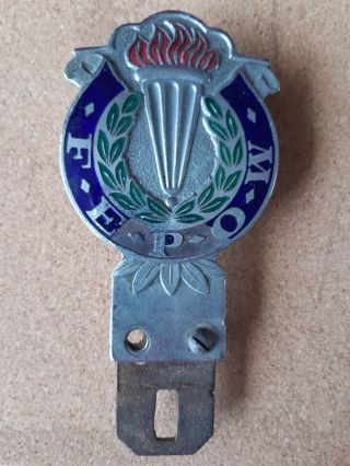 Vintage Far Eastern Prisoners Of War Association Car Badge | #18977935