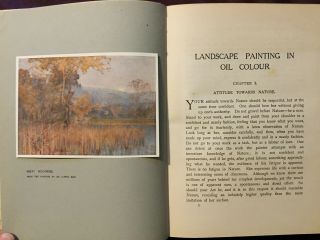1911 The Art Of Landscape Paintings In Oil Colour By Sir Alfred East ...