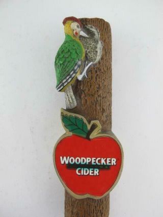 Woodpecker English Cider Beer TREE BIRD Vintage Draft Tap Handle Knob ...