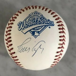 Javy Lopez Signed 1995 World Series Sports Illustrated JSA | #6174599