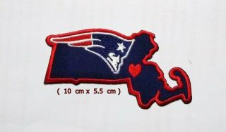 England Patriots Sport Logo Embroidery Patch Iron And Sewing On Clothes ...