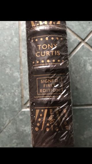 TONY CURTIS - EASTON PRESS SIGNED AMERICAN PRINCE FACTORY FIRST ED ...
