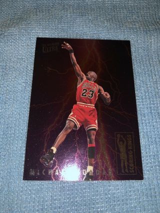 1993 - 94 Fleer Ultra Scoring Kings Complete Insert Set Of 10 W ...